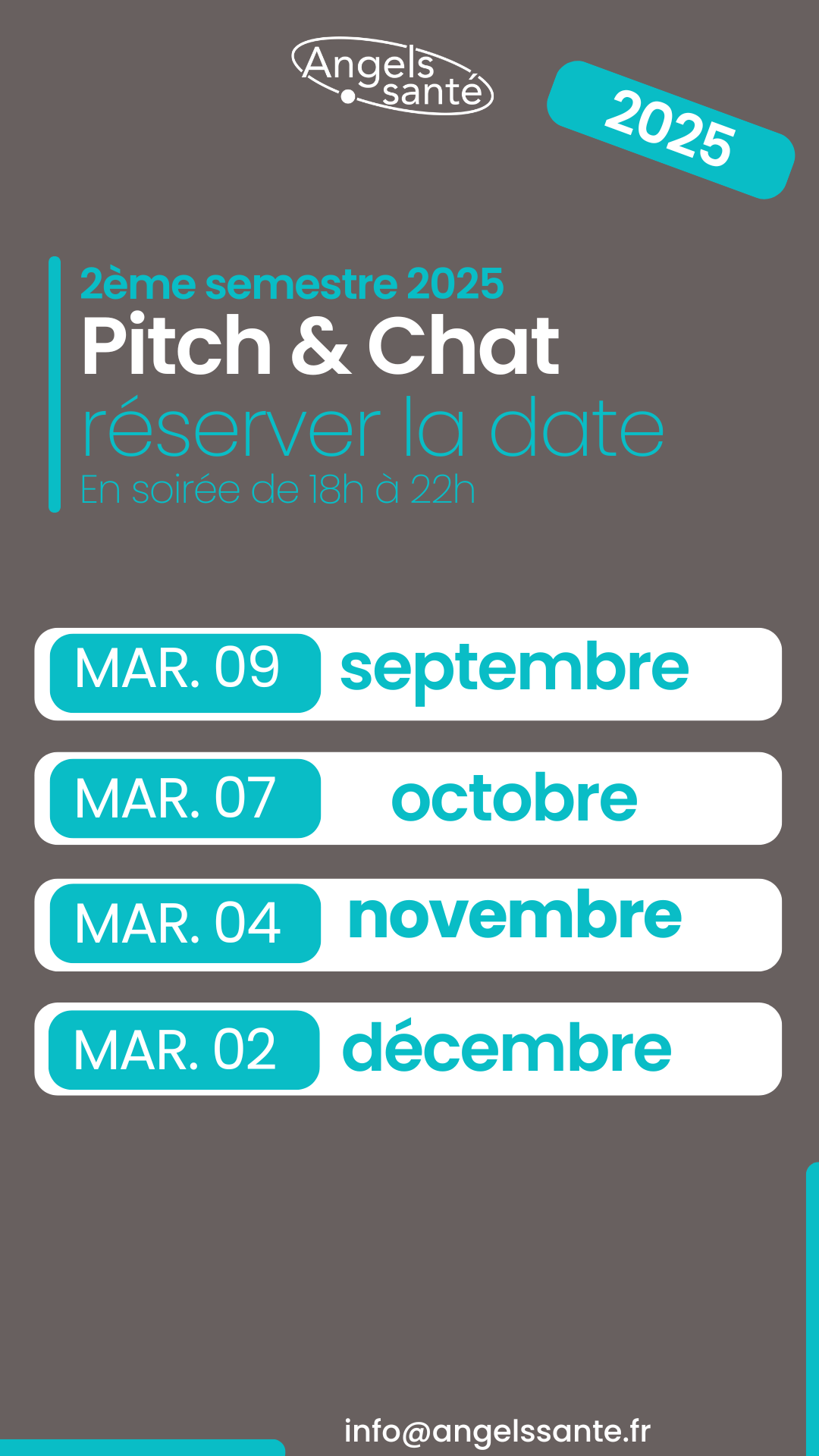Pitch & Chat Septembre 2025 - Angels Sante